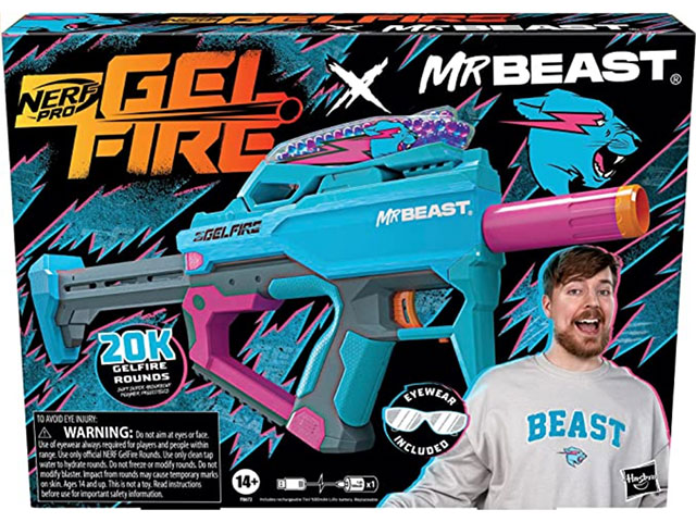 Nerf Pro Gelfire Mr. Beast Blaster | Details, Review, Where to Buy